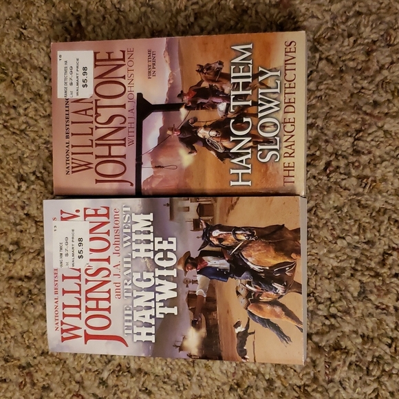 Other | Two William Johnstone Books New | Poshmark